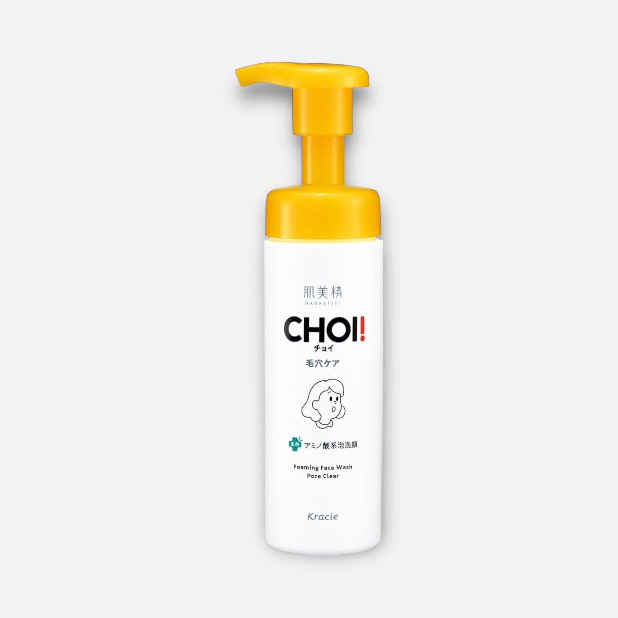 Hadabisei Choi Foaming Face Wash Pore Clear 160ml – Buy Me Japan