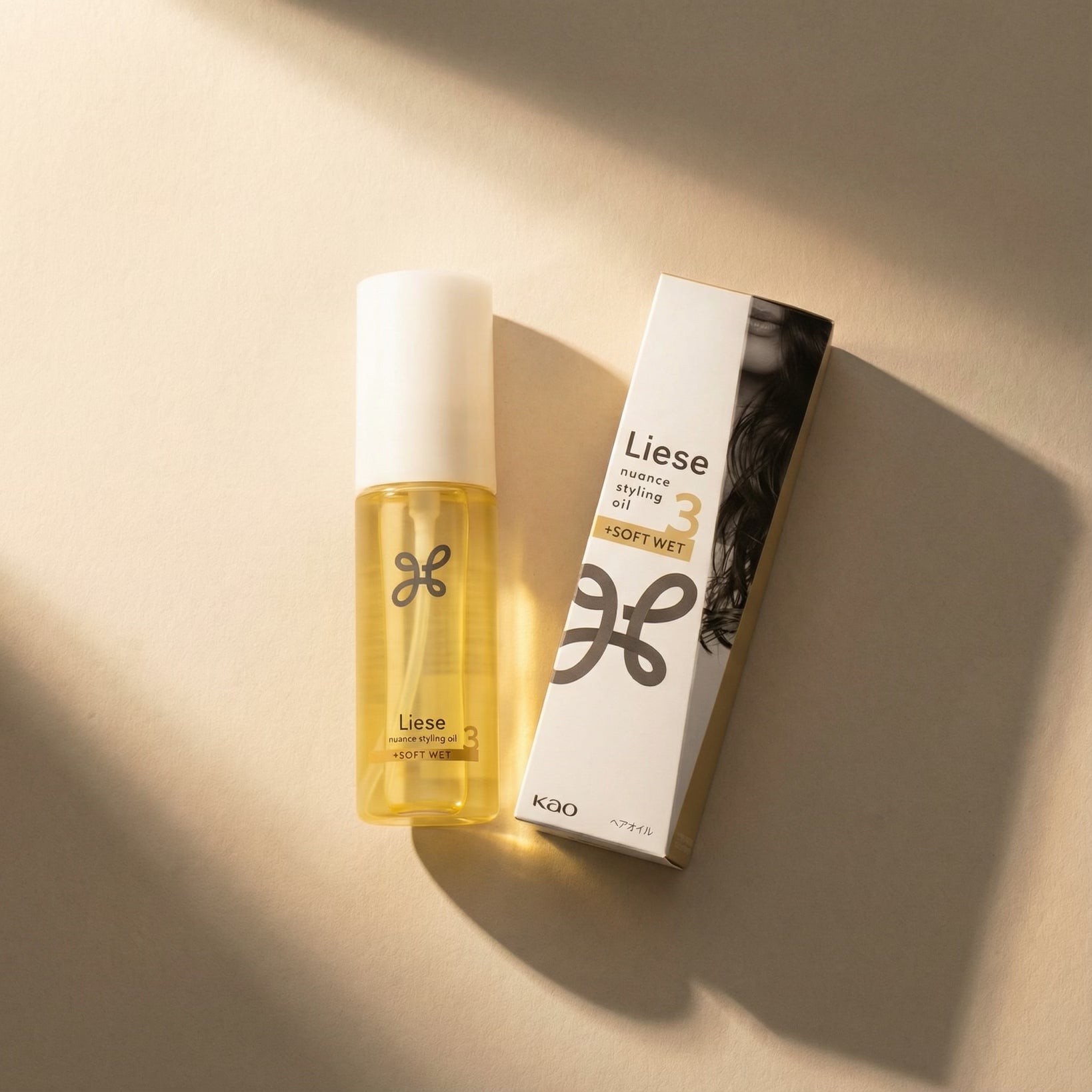 Kao Liese Nuance Style Hair Oil (Soft Wet) 80ml – Buy Me Japan