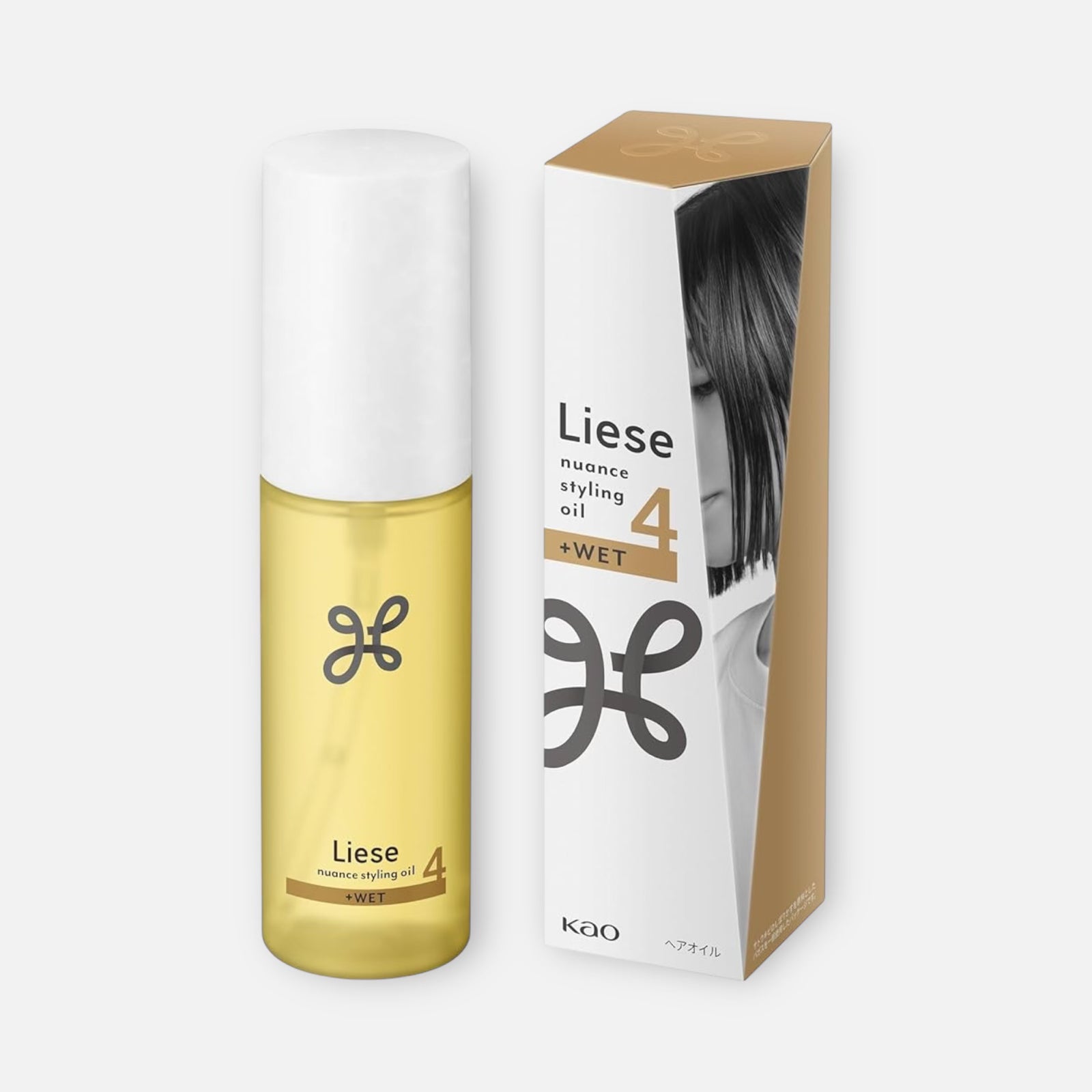 Kao Liese Nuance Style Hair Oil (Wet) 80ml – Buy Me Japan