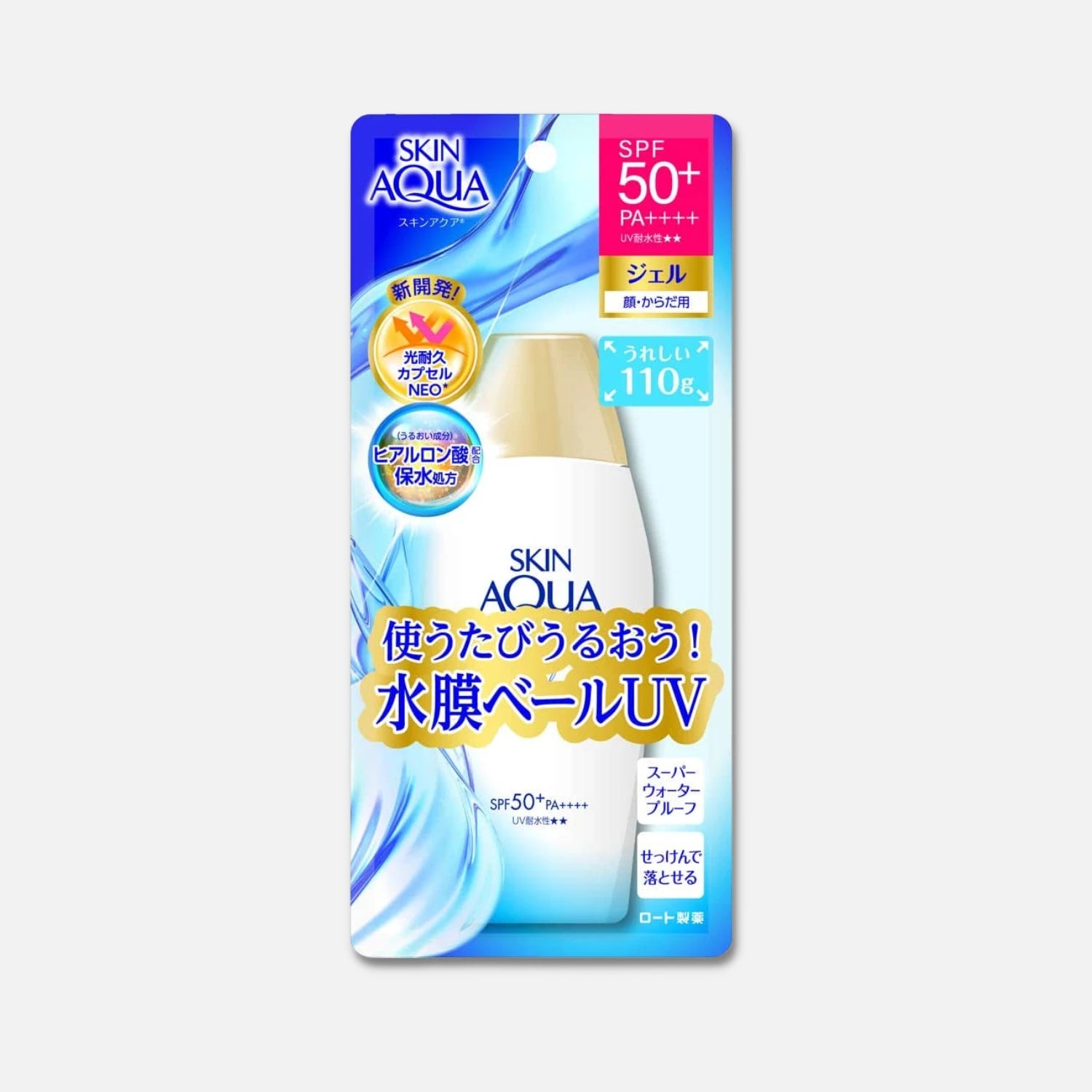 Skin Aqua UV Super Moisture Gel SPF 50+ PA++++ 110g – Buy Me Japan