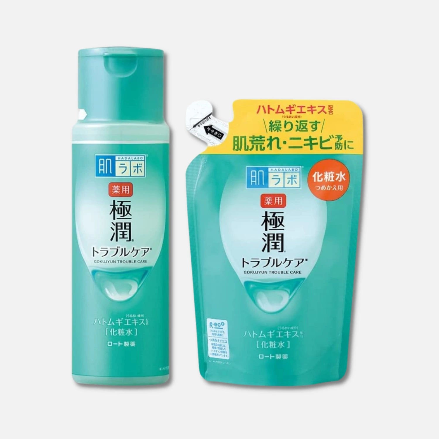 Hada Labo Acne Care Lotion + Refil Included 170ml+170ml – Buy Me Japan